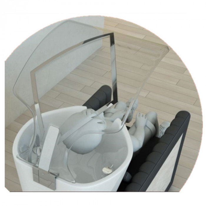 Calotta di protezione per poltrona lavatesta universale parrucchiere